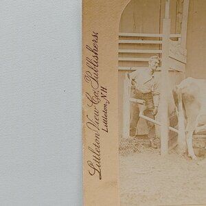 STEREOGRAPH | Accents | Antique Stereograph Card Farm Scenes Waiting ...